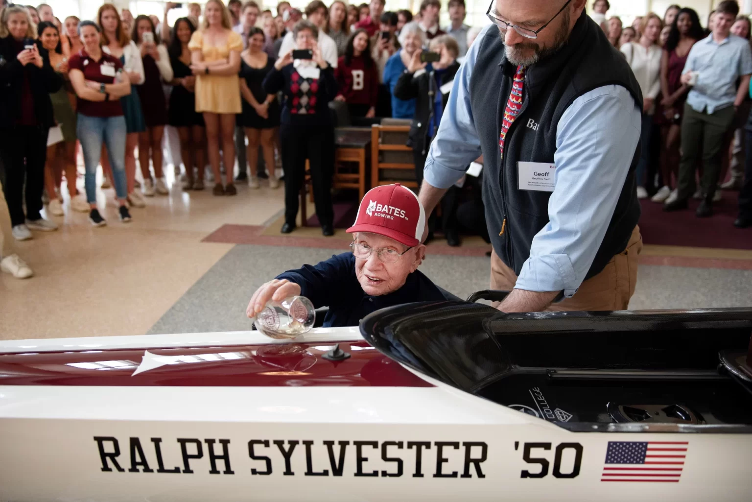 Meet the 98-year-old namesake of Bates' newest rowing shell | News ...
